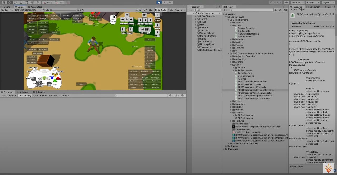 Rpg Character Mecanim Animation Pack Geomedia